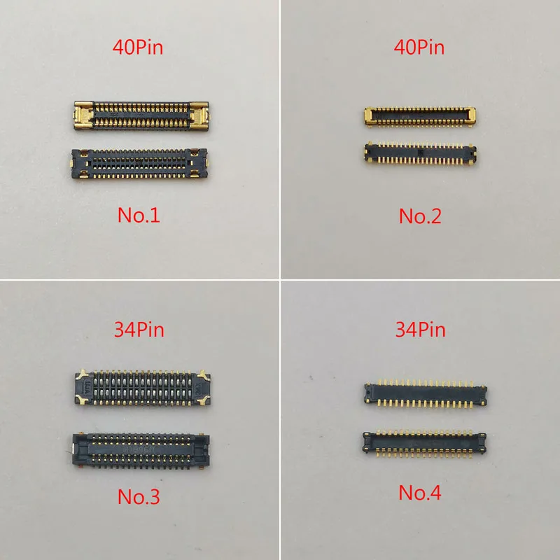 10pcs-34-40-Pin-LCD-Display-Screen-FPC-Connector-For-Samsung-Galaxy ...