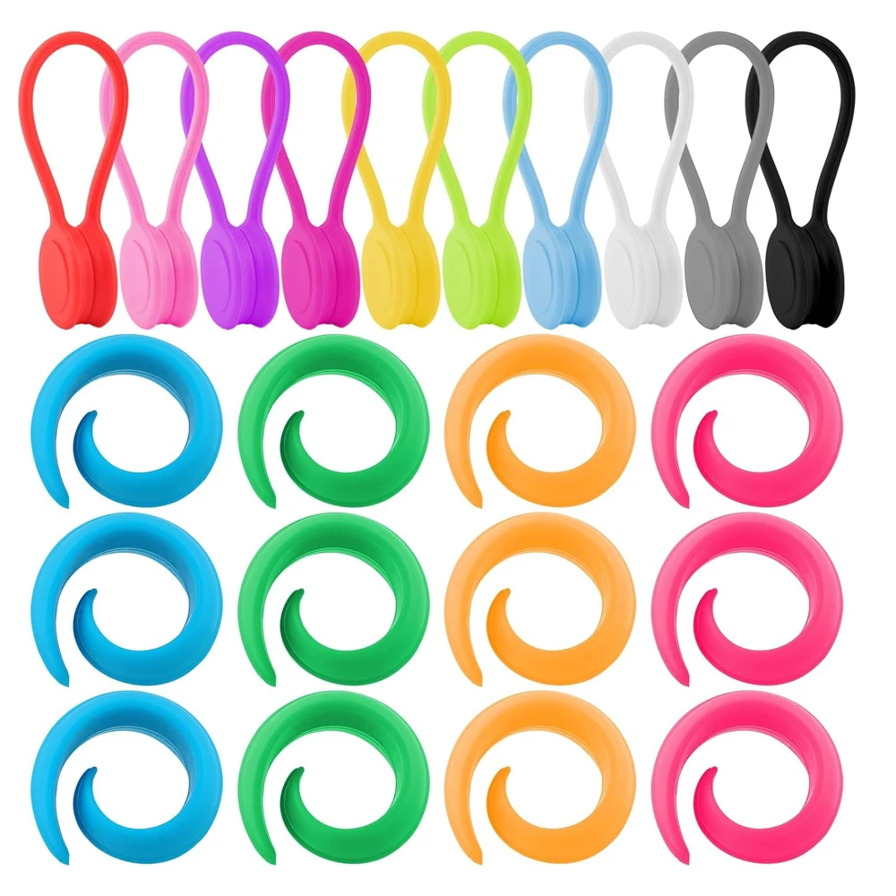 Fabric Huggers&Magnetic Fabric Clips for Cross Stitch Silicone Thread ...