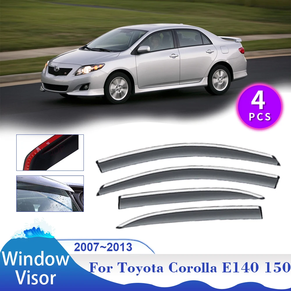 Windows-Visor-for-Toyota-Corolla-E140-E150-Altis-Ascent-AXIO-2007-2013 ...