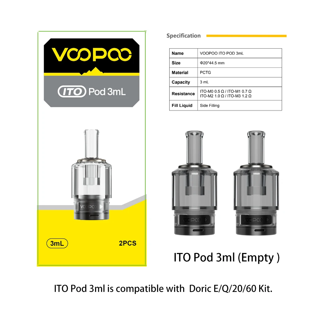ITO POD 3ml (2PCS) – shop.voopoo