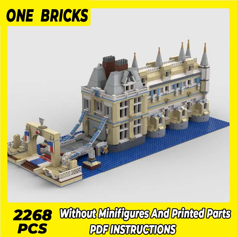 Moc Building Blocks Street View Model Large Tower Bridge 10214 ...