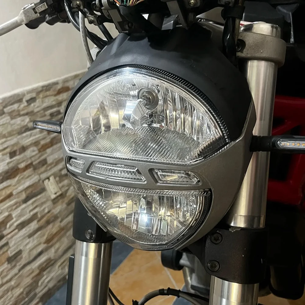For Ducati Monster 1100 Headlight Assembly Front Head Light Headlamp ...