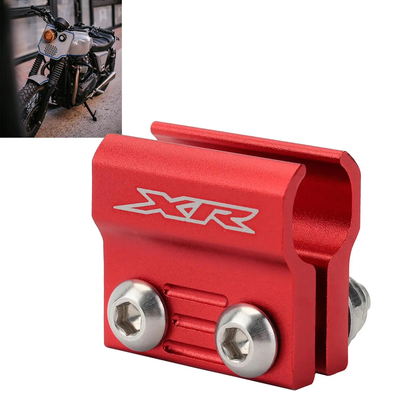 Front-Brake-Hose-Guide-Holder-Aluminum-Line-Guide-Holder-CNC-Motorcycle ...