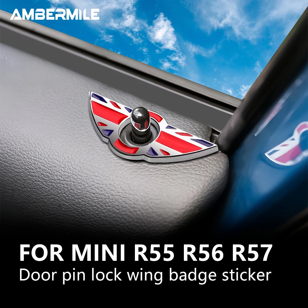 2pcs/Set Sticker for Mini Cooper Clubman R55 R56 R57 R60 R61 Countryman ...