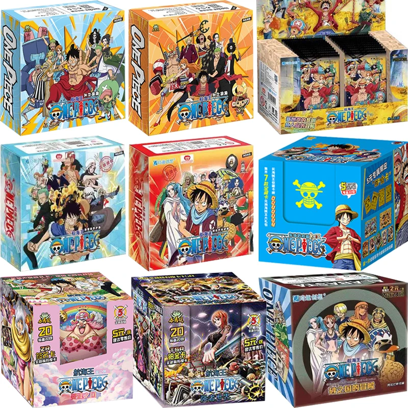 One-Piece-Collections-Rare-Cards-Box-Booster-Pack-Anime-Luffy-Zoro-Nami ...