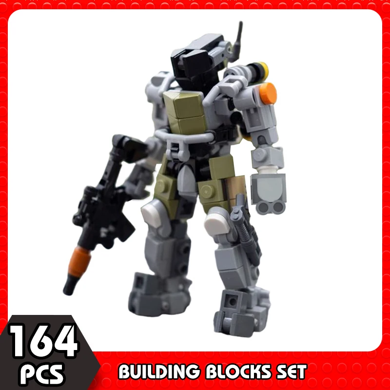 MOC-Mech-Warrior-Robot-Action-Figure-Building-Block-Wars-Weapon-Gun ...
