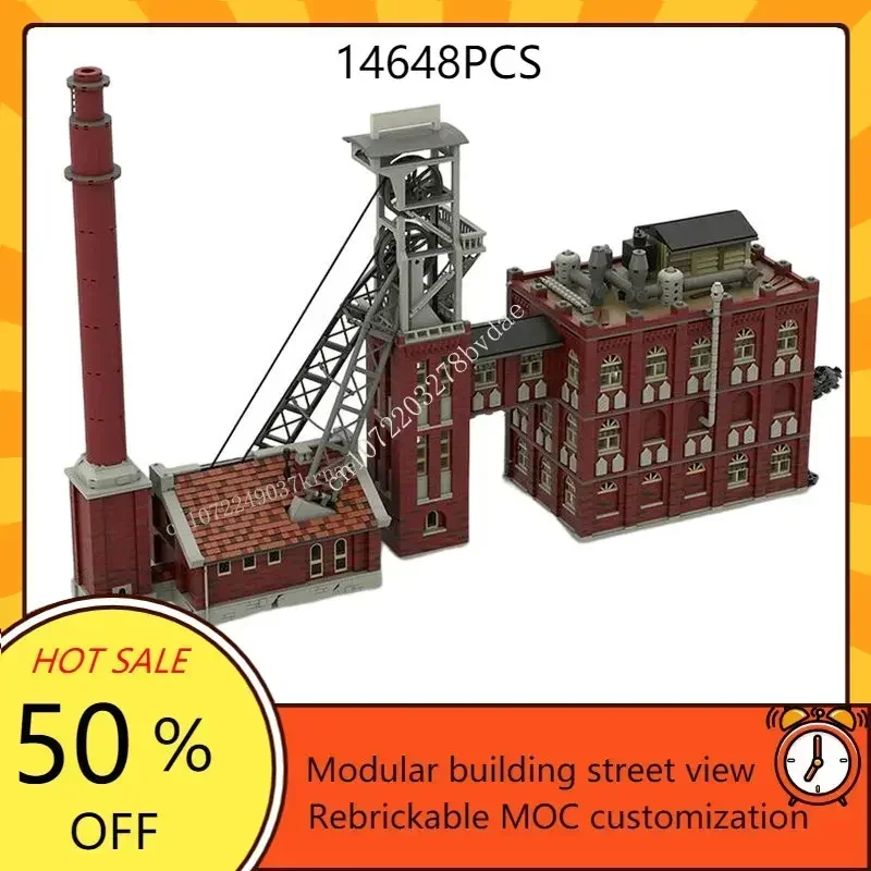 Coal-Colliery-Mine-Factory-Modular-MOC-Creative-street-view-Model ...