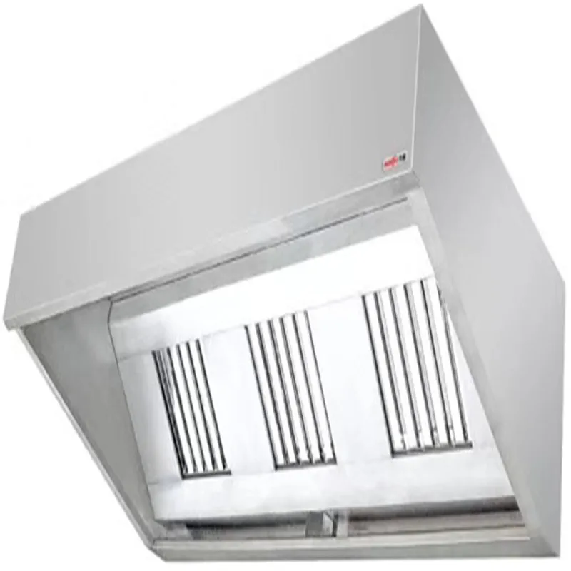 Assembling-West-Style-Stainless-Steel-Commercial-Kitchen-Smoke-Hood ...