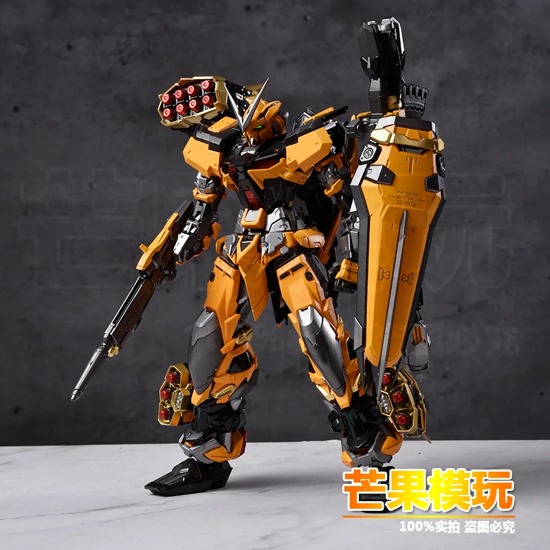 MG-1-100-CREATIVE-Yellow-Astray-Special-Coating-Plating-Mobile-Suit ...