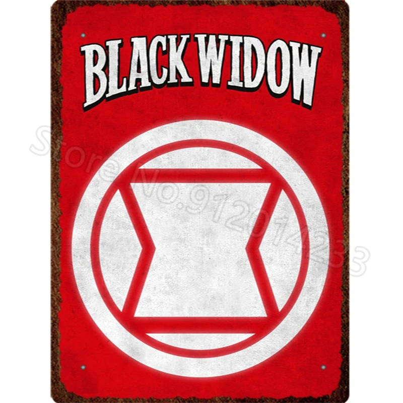 Black Widow Marvel Symbol