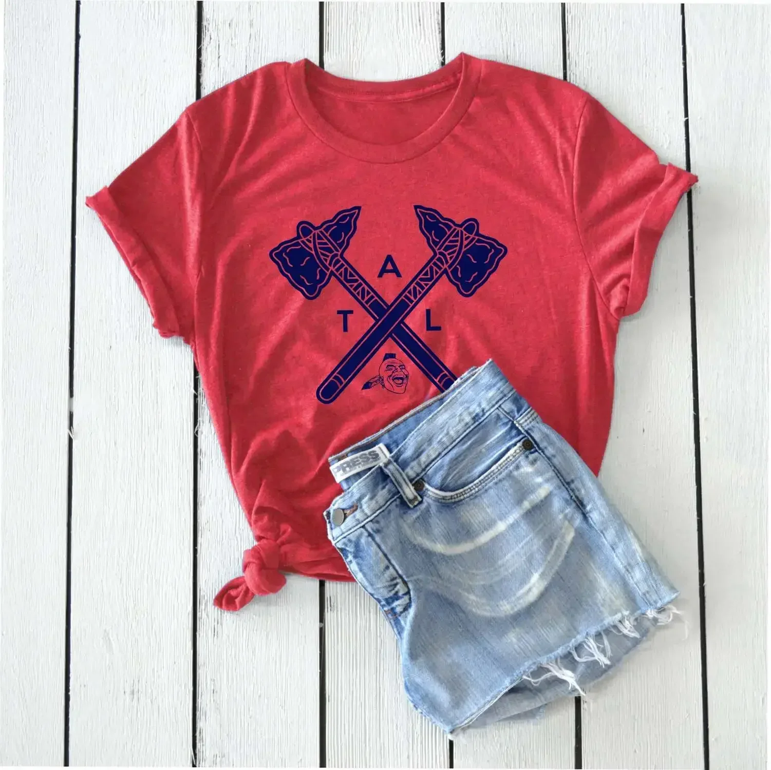2024-Atlanta-Shirt-ATL-T-Shirt-Funny-Baseball-T-Shirt-Cool-Game-Day ...