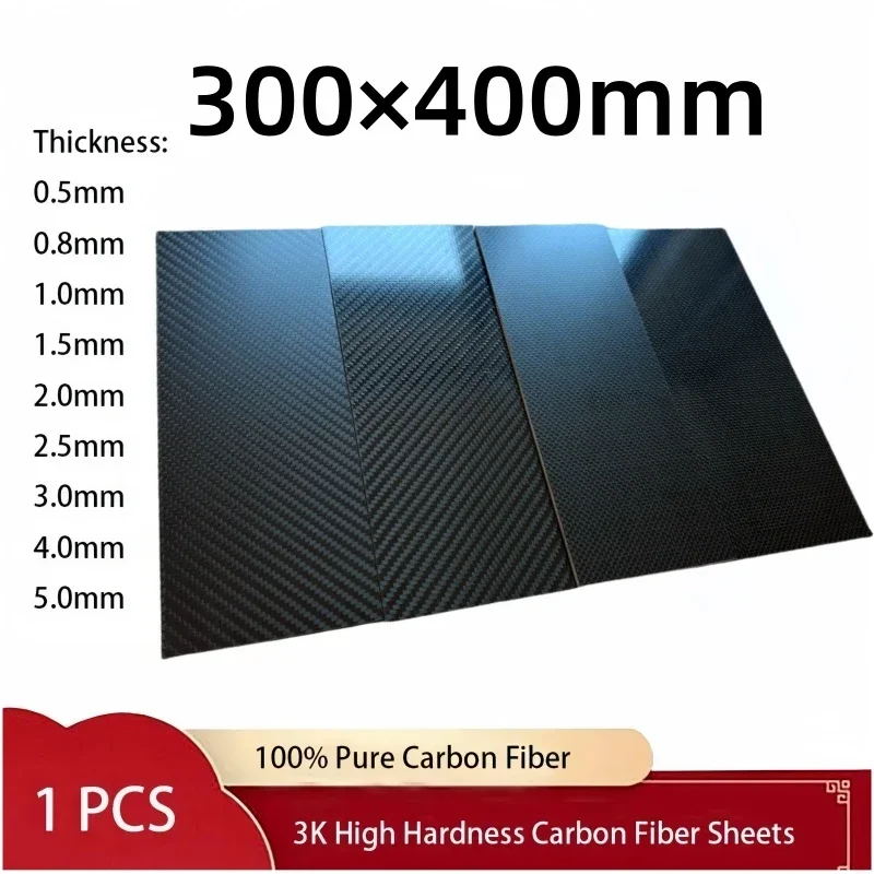 300x400mm-Full-3K-Carbon-Fiber-Plate-Sheet-High-Strength-Carbon-Board ...
