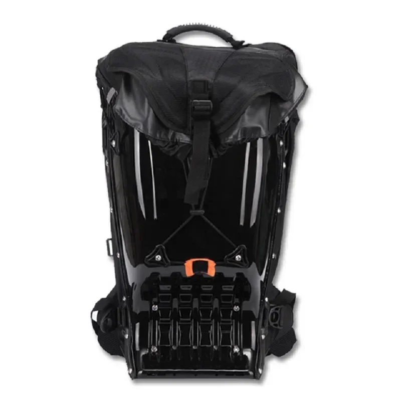 25L Motorcycle Riding Hard Shell Luggage Backpack Shoulder Waterproof ...