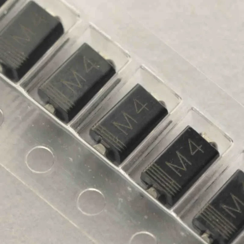 100PCS 1N4004 IN4004 M4 1A 400V SMA DO-214AC SMD Rectifier Diode ...