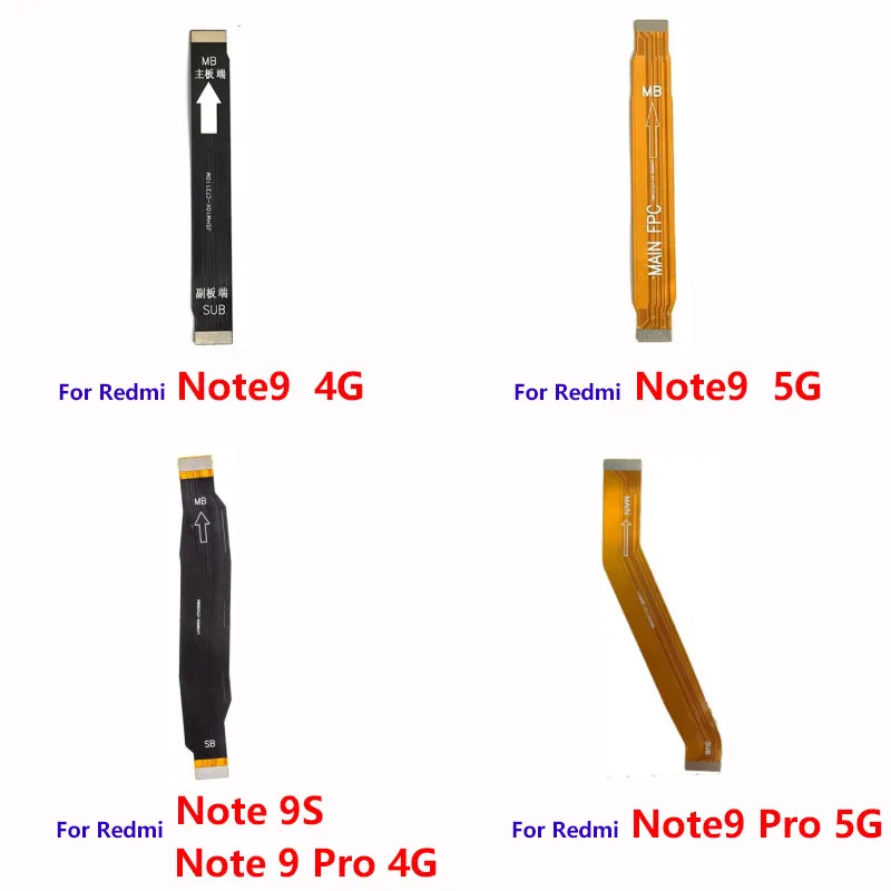 Mother Board Flex For Xiaomi Redmi Note 9 9S Pro 5G Main Board ...