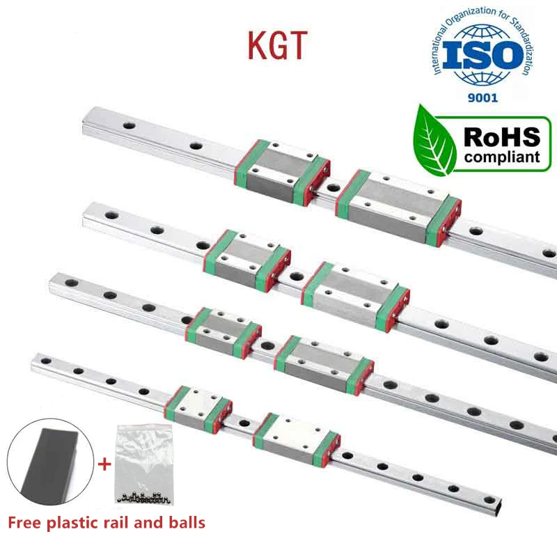 Kgt Mgn7h Mgn9h Mgn12h Mgn15h Rohs L From100mm To 1000mm Miniature Linear Guide Rail Slide ...