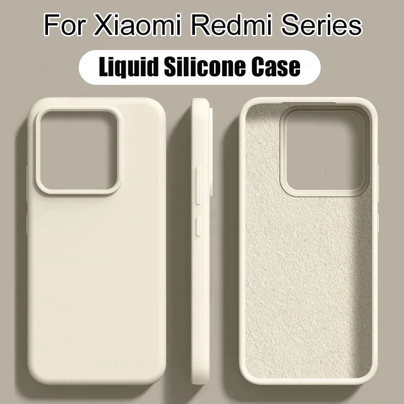 Liquid-Silicone-Cases-For-Xiaomi-Mi-14-Ultra-13-13T-12T-11T-12S-Lite ...