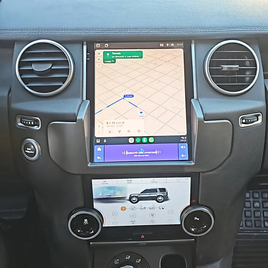 Android-14-Tesla-Style-Screen-Car-Radio-For-Land-Rover-Discovery-4-LR4 ...