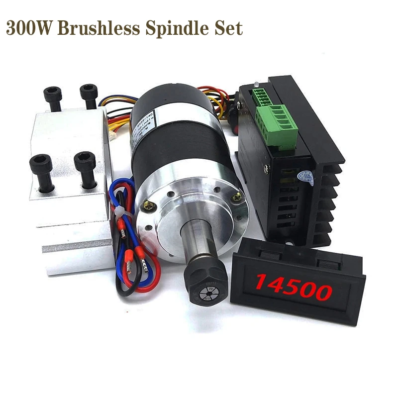 WS55 140 brushless 300w eixo de alta velocidade 0.3kw ar fresco motor ...
