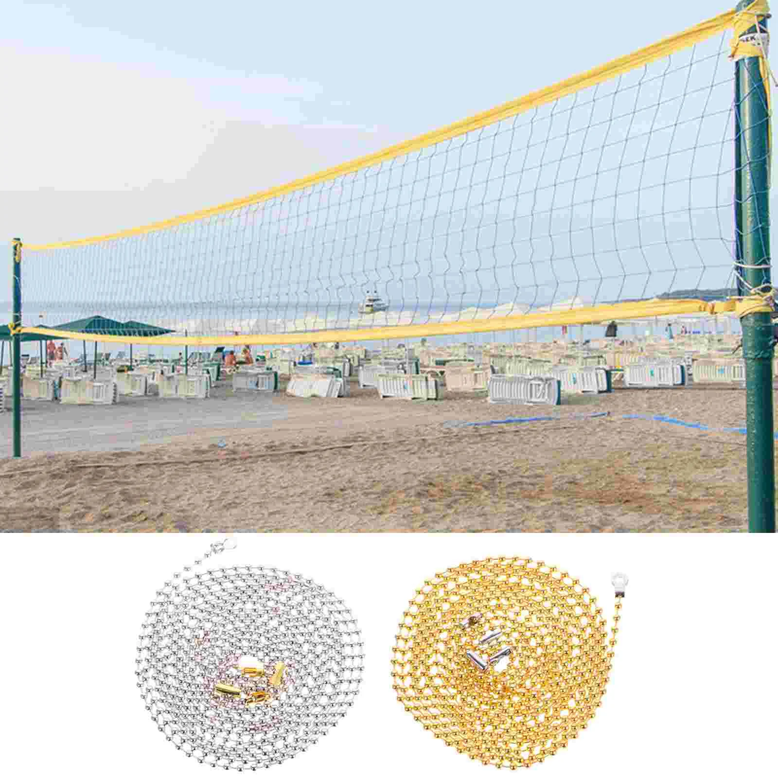 2-St-cke-Volleyball-Net-l-Arac-Voleybol-Net-l-Zinciri-Voleybol-Hakem-l ...