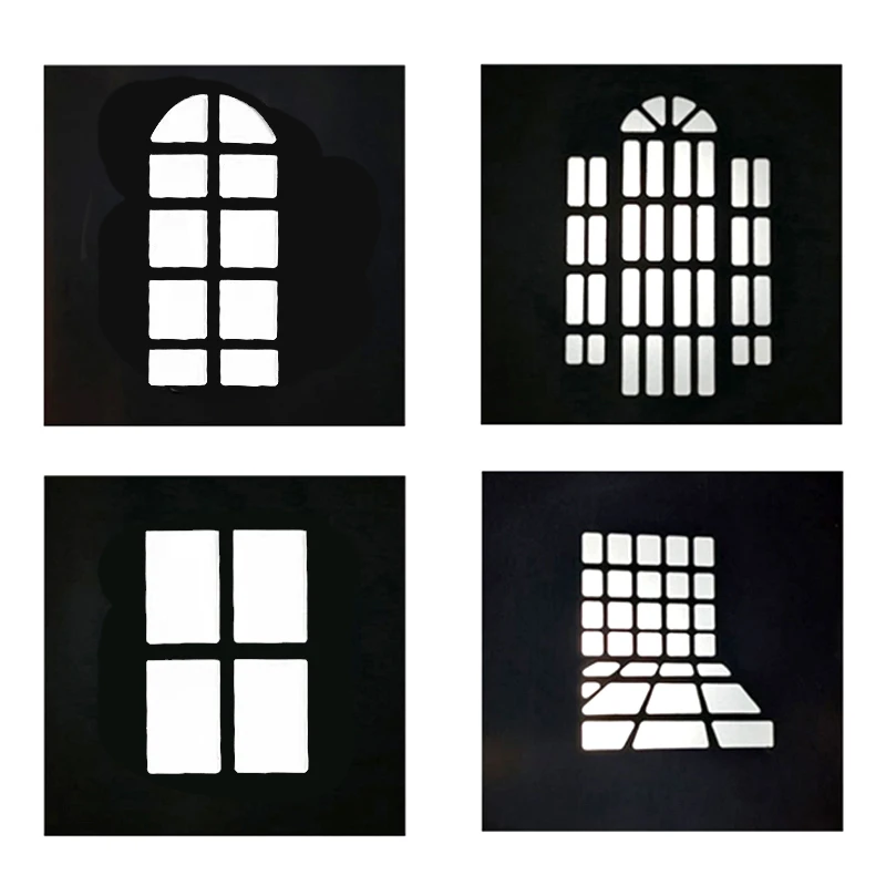 24 Style Diy Optical Snoot Background Shape Effect Projection Film ...