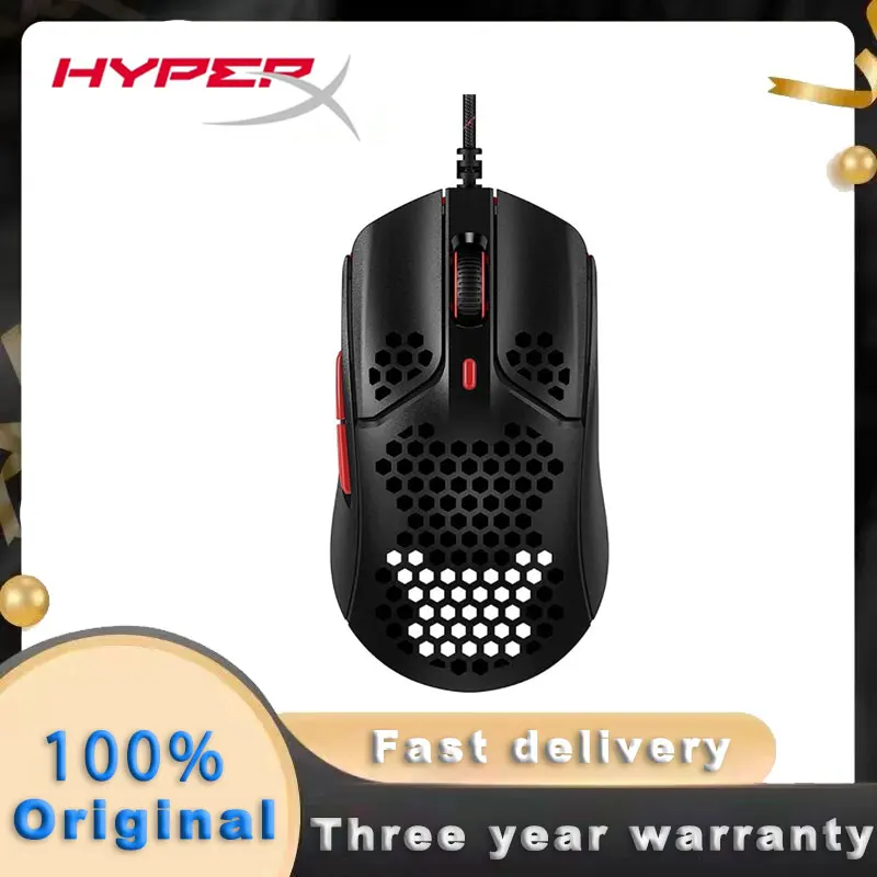 HyperX-Pulsefire-Haste-rat-n-para-juegos-con-Cable-RGB-16000-DPI-USB ...