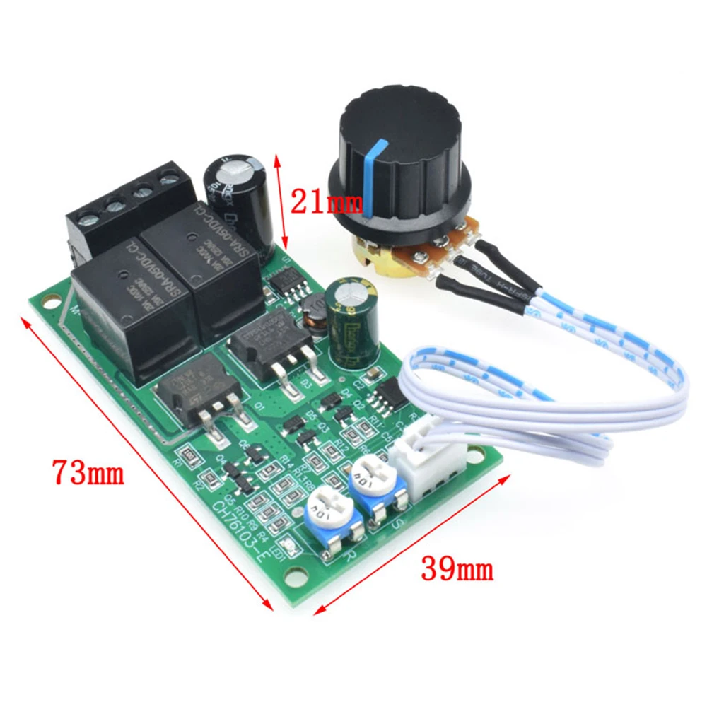 DC6-40V-5A-Motor-Forward-and-Reverse-Controller-High-Current-with-Limit ...