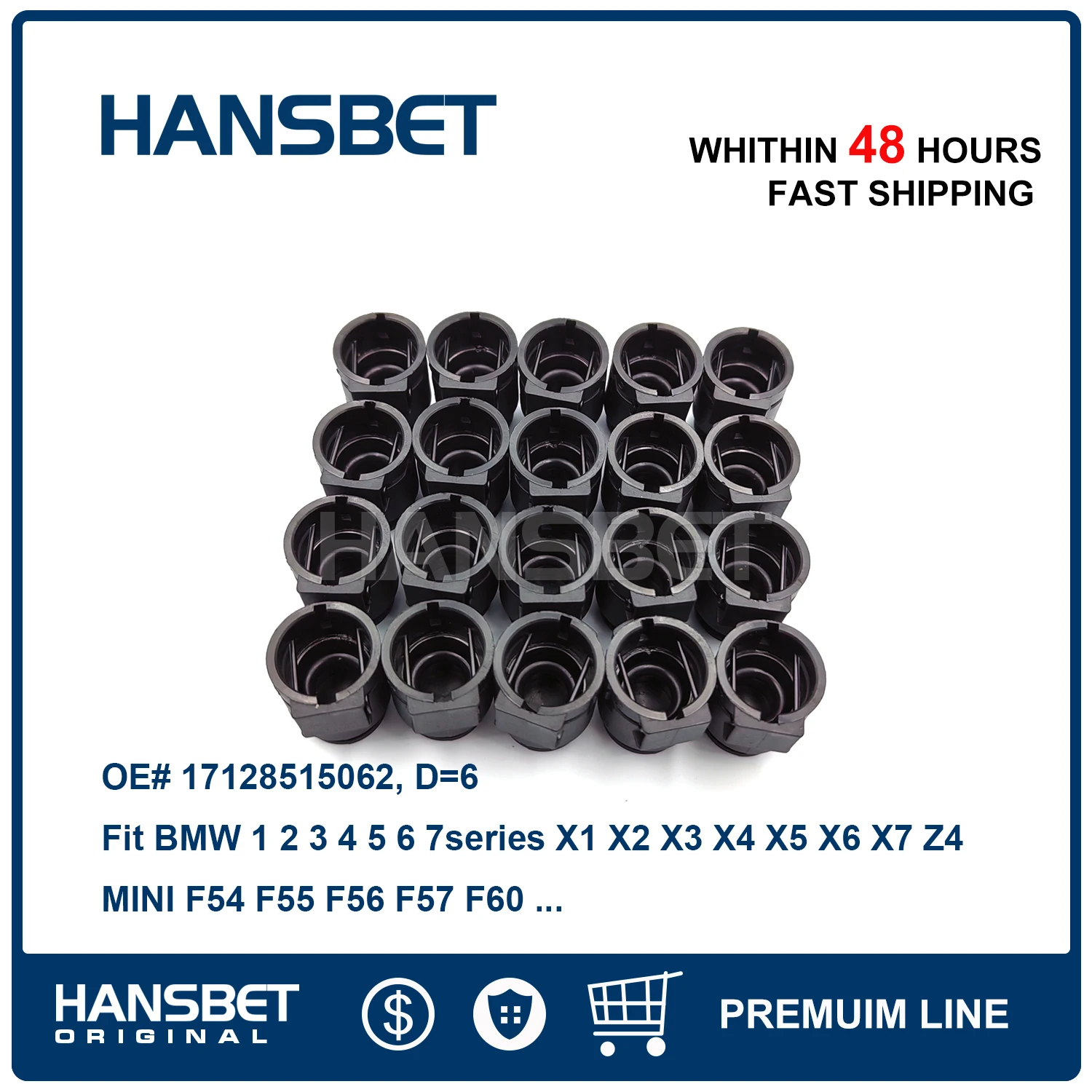 New Water Blind Plug D=6 Fit BMW 1 3 4 5 6 7 series 550i 650i 750i ...