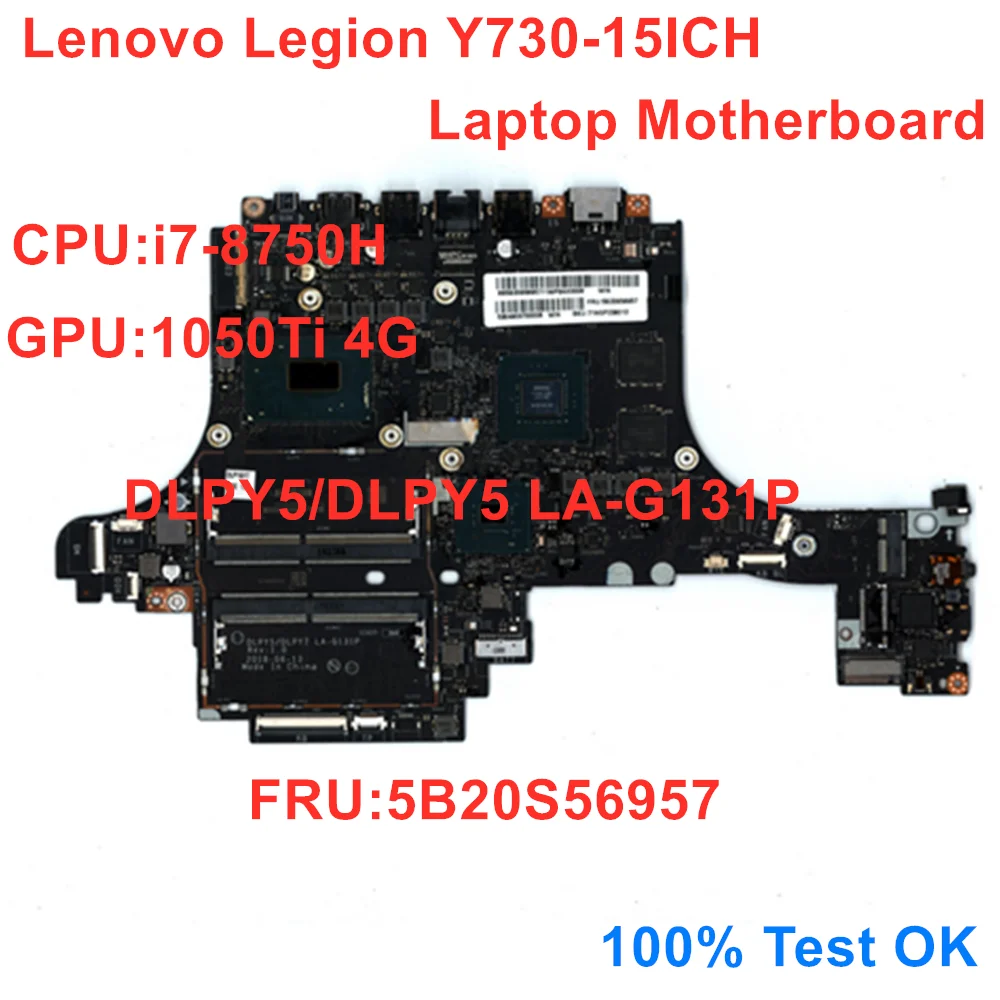 Placa-base-DLPY5-DLPY5-LA-G131P-para-Lenovo-Legion-Y730-15ICH-CPU-i7 ...