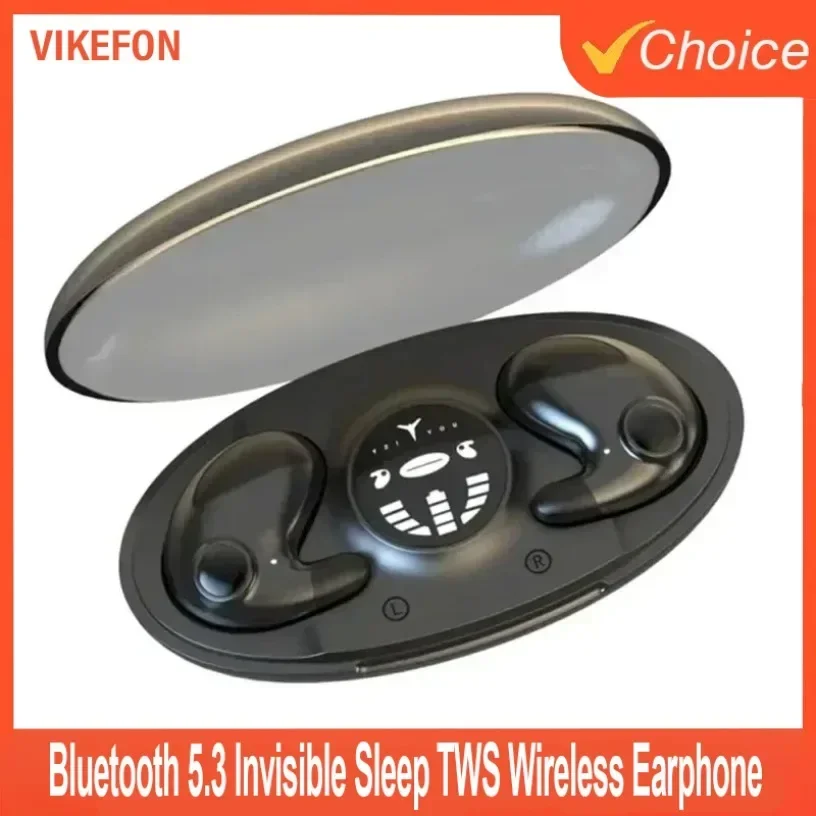 Invisible Sleep TWS Wireless Earphone Bluetooth 5.3 Headphones Hidden ...