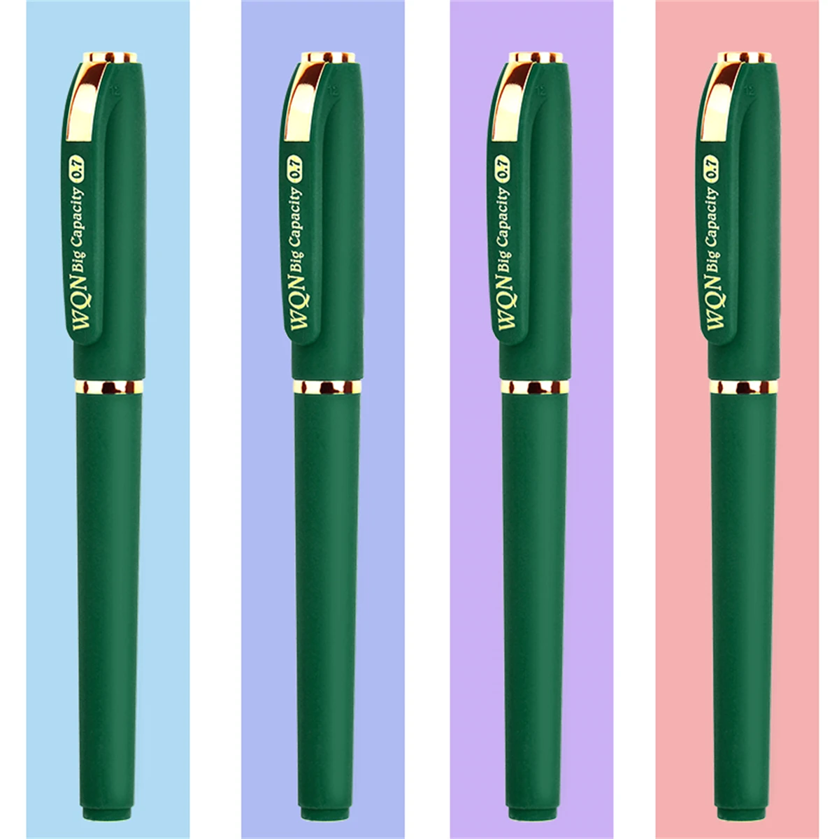 4pcs-Set-Large-Capacity-Neutral-Pen-Black-Blue-Purple-Green-Red-Ink-0 ...