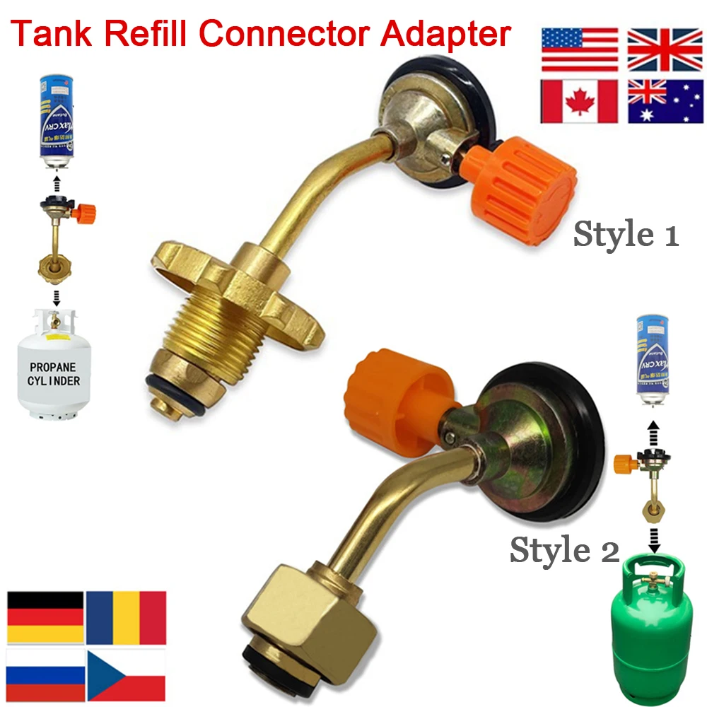 Refill Connector Adapter | Butane Refill Adapter | Gas Filling Adapter ...