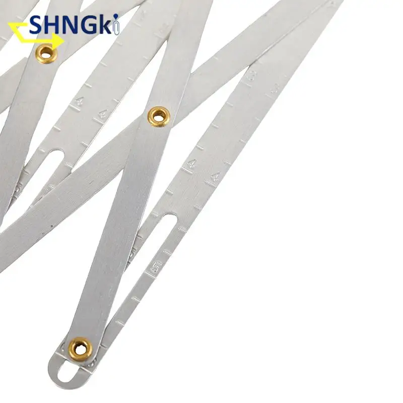 Aluminum Buttonhole Spacer Expanding Crafting Guide Rule Sewing Gauge ...