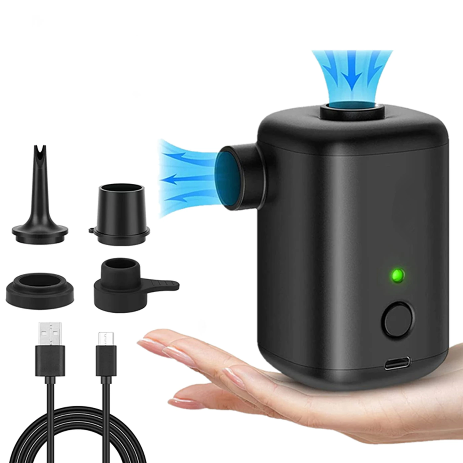 Rechargeable-Battery-Air-Pump-Portable-Mini-Inflator-Pump-Perfect-For ...