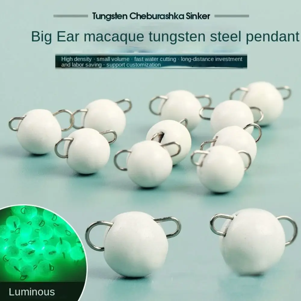 luminous-Fishing-Tungsten-fall-High-Quality-Weights-Hook-Connector ...