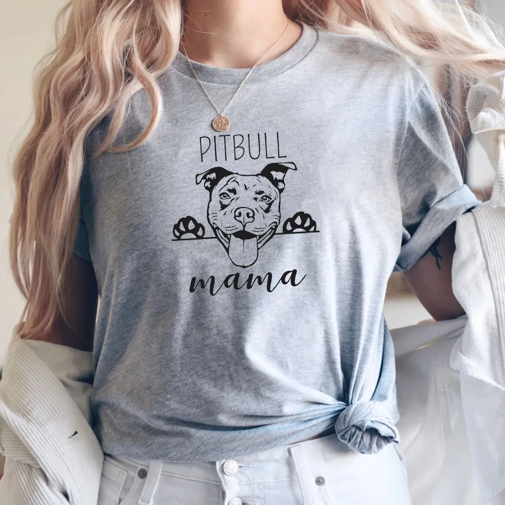Camiseta-de-Pitbull-para-mujer-ropa-con-letras-estampadas-divertida ...