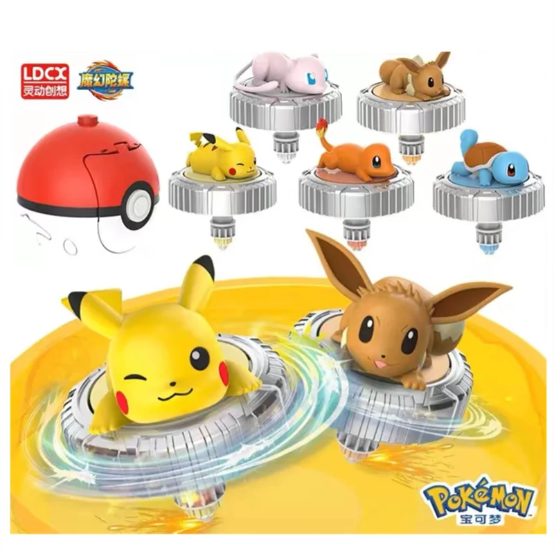 Pok-mon-Tops-Brinquedos-para-Crian-as-Lan-adores-Pikachu-Beyblade-Gyro ...