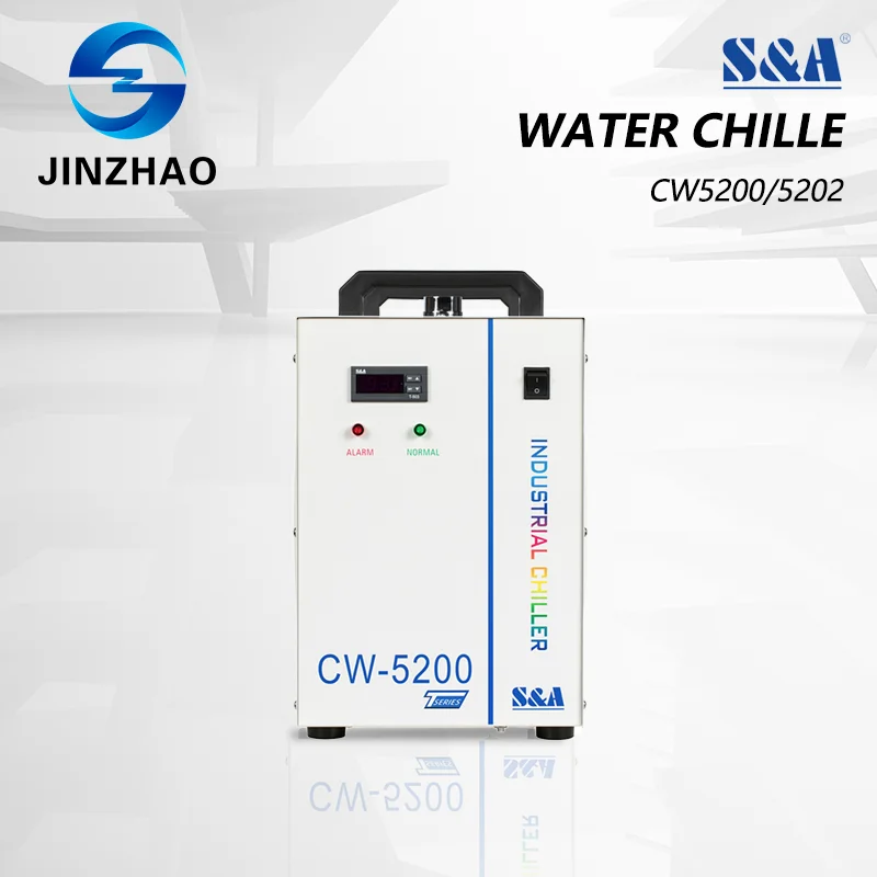 S&A CW5200/5202 DH110V TH220V Industry Water Chiller for CO2 Laser ...