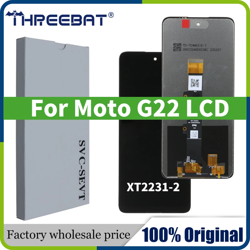Original-6-5-Display-For-Motorola-Moto-G22-LCD-Display-Touch-Screen ...