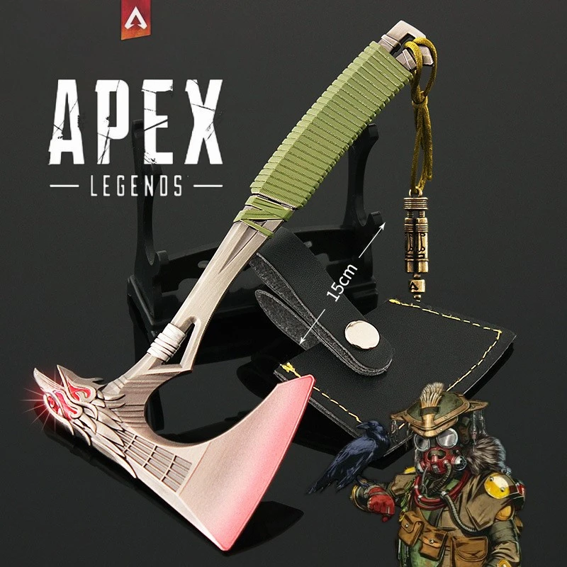Apex Legends Heirloom Weapon Bloodhound Metal 15cm Raven Bite Game ...