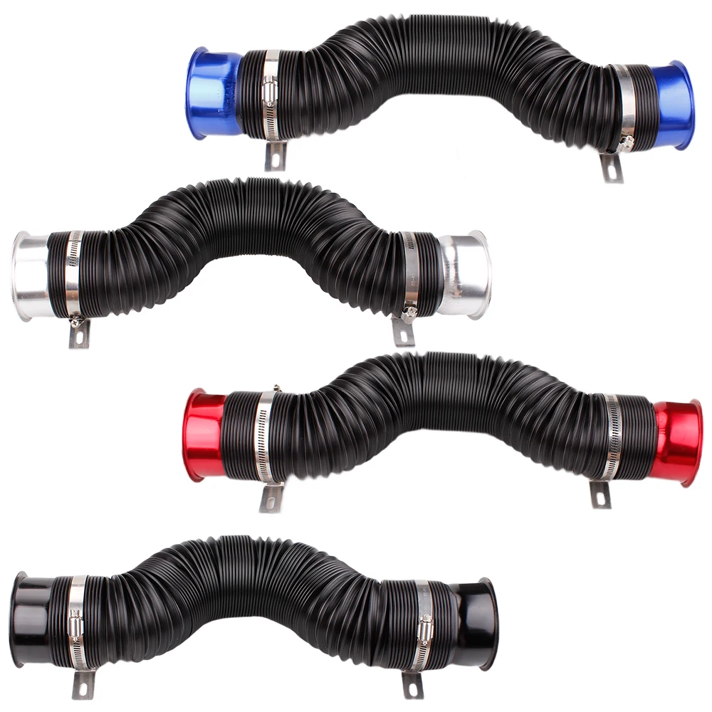 RASTP-Universal 76MM Car Cold Air Turbo Intake Inlet Pipe Adjustable ...