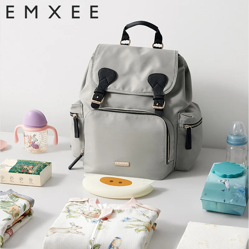 EMXEE-Mommy-Diaper-Bag-Backpack-Durable-Maternity-Baby-Diaper-Casual-Shoulder-Bag-Travel-Hiking ...