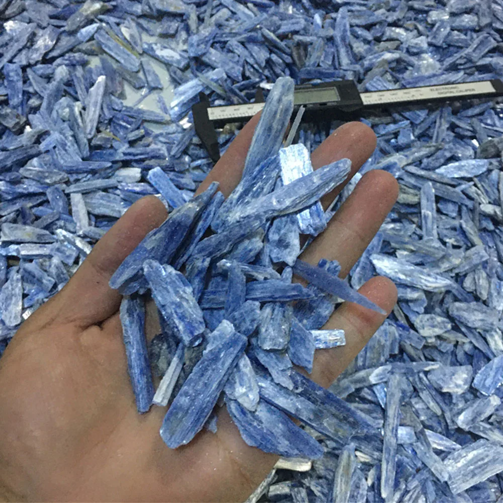 Natural-Kyanite-Strip-Blue-Color-Quartz-Stick-Raw-Minerals-Specimen ...