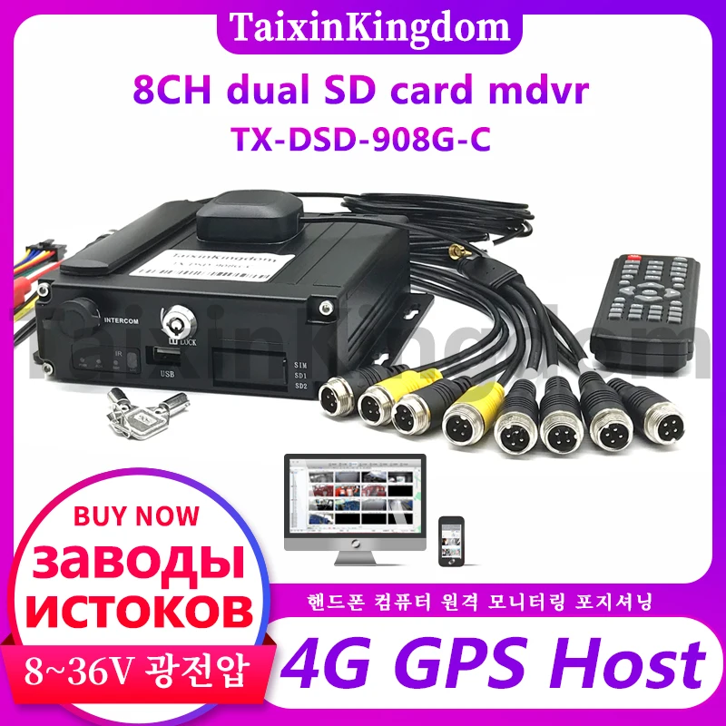 Disco-Duro-4ch-8ch-tarjeta-sd-4G-GPS-seguimiento-remoto-WiFi-mdvr-cami ...