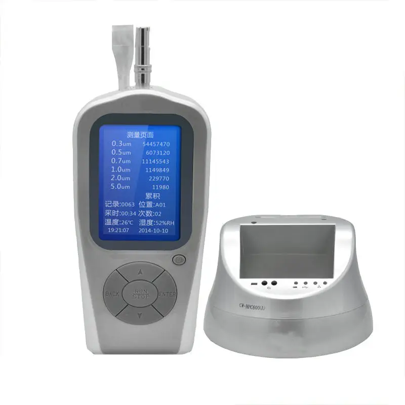CW-HPC600-Six-Channels-Handheld-Laser-Dust-Analyzer-Particle-Counter ...