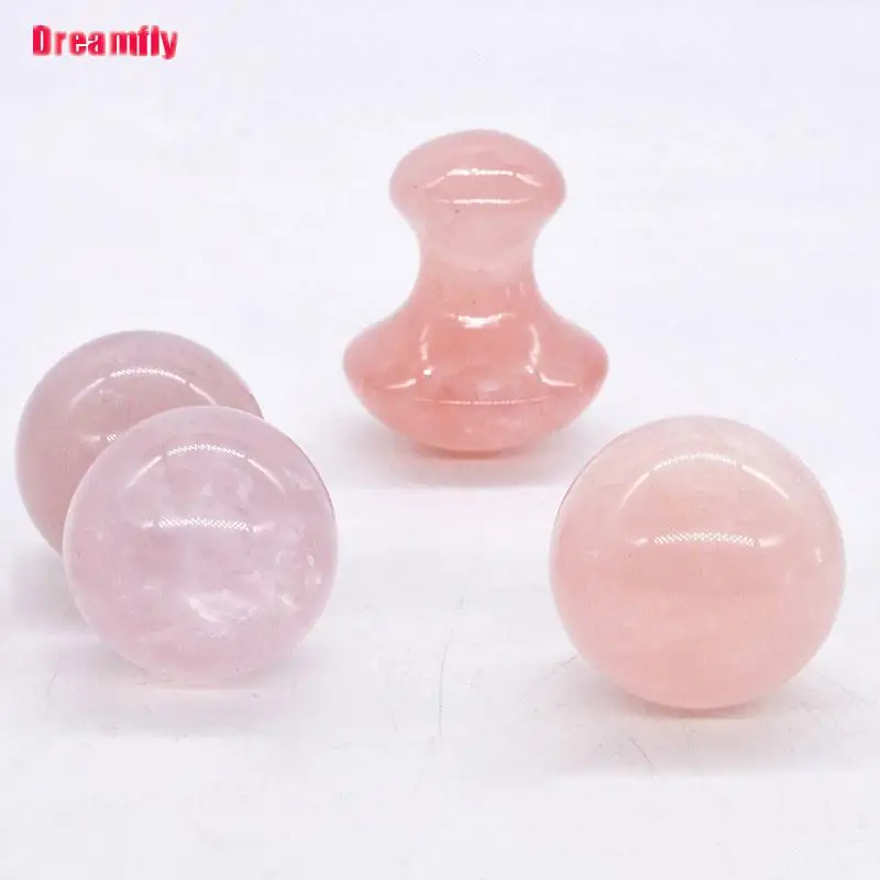 Natural-Rose-Quartz-Jade-Gua-sha-Stone-Board-Massage-Gua-Sha-Scrapers ...