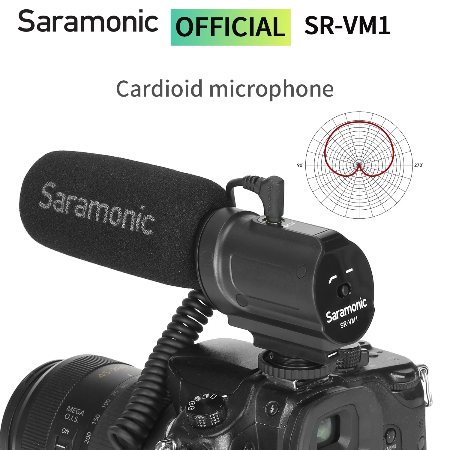 Saramonic-SR-VM1-Cardioid-On-camera-Shotgun-Microphone-for-iPhone ...