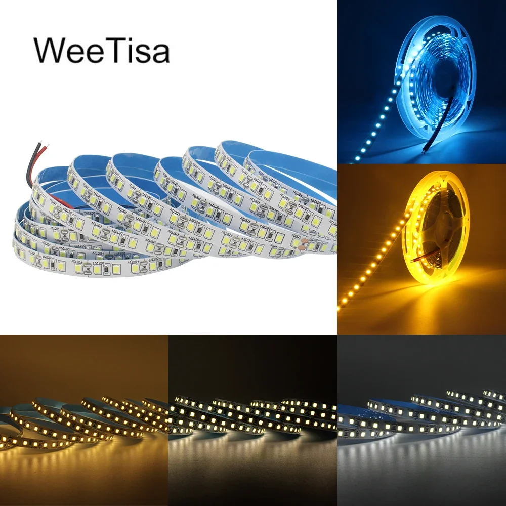 5M-LED-Strip-Light-DC12V-SMD2835-120-Diodes-High-Brightness-Flexible ...