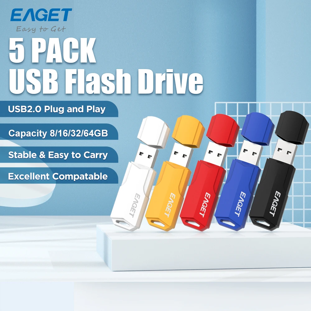 Eaget-5-10pcs-Pack-USB-Pendrive-USB-2-0-Flash-Drive-Key-Memory-Stick ...