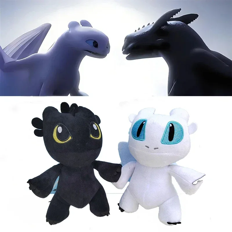 20cm-How-To-Train-Your-Dragon-Plush-Toys-Toothless-Plush-Light-Fury ...